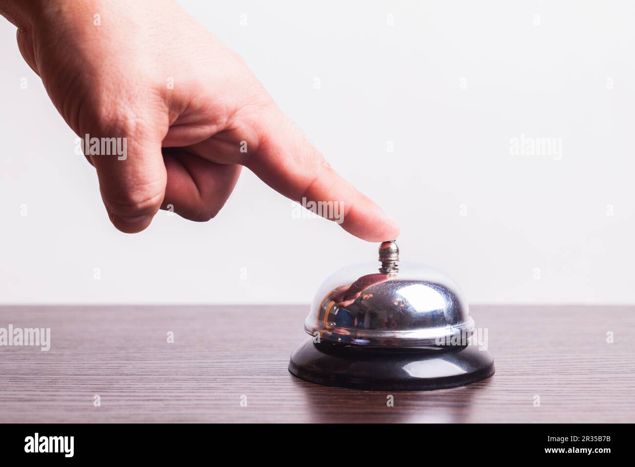Service bell ring Stock Photo - Alamy