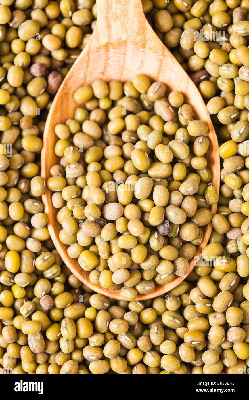 Green mung beans Stock Photo - Alamy