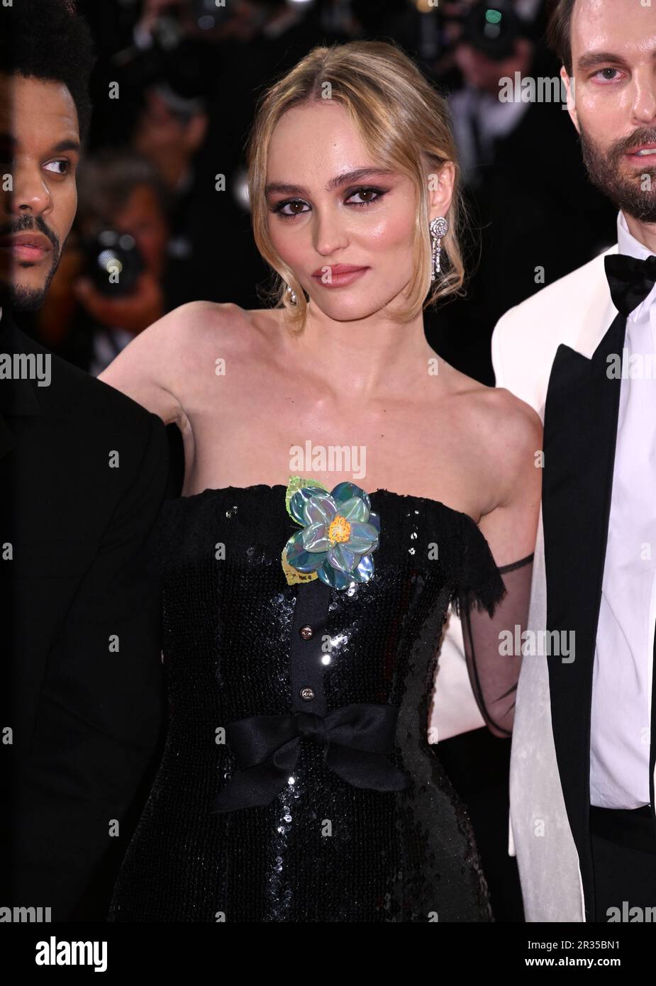 Cannes, France. 22nd May, 2023. Cannes, France. May 22nd, 2023. Lily-Rose Depp arriving at the ...