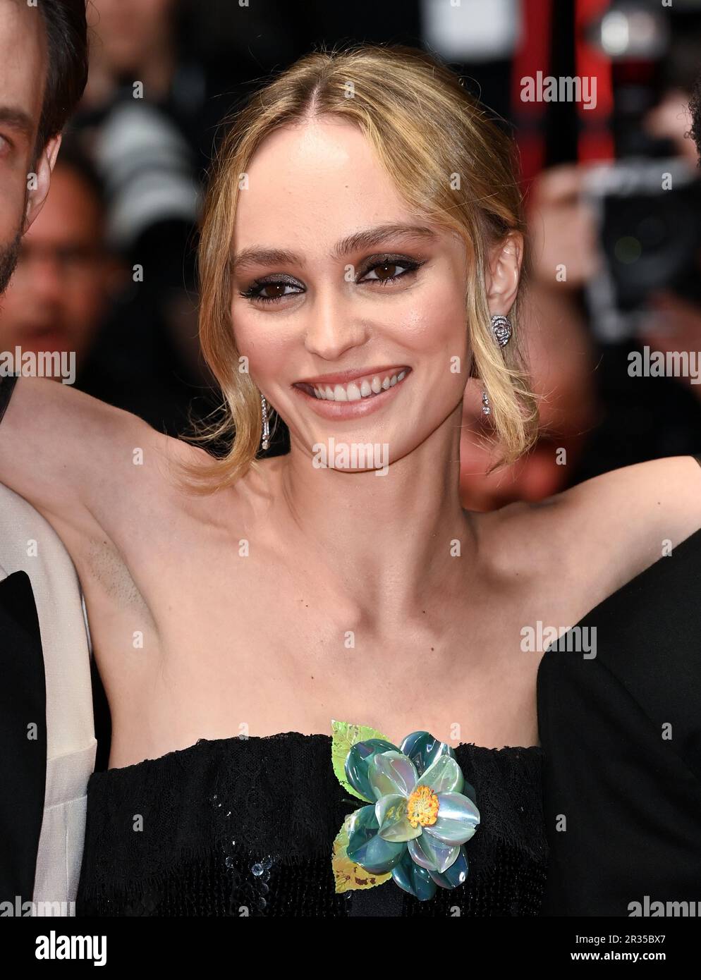 Cannes, France. 22nd May, 2023. Cannes, France. May 22nd, 2023. Lily-Rose Depp arriving at the ...