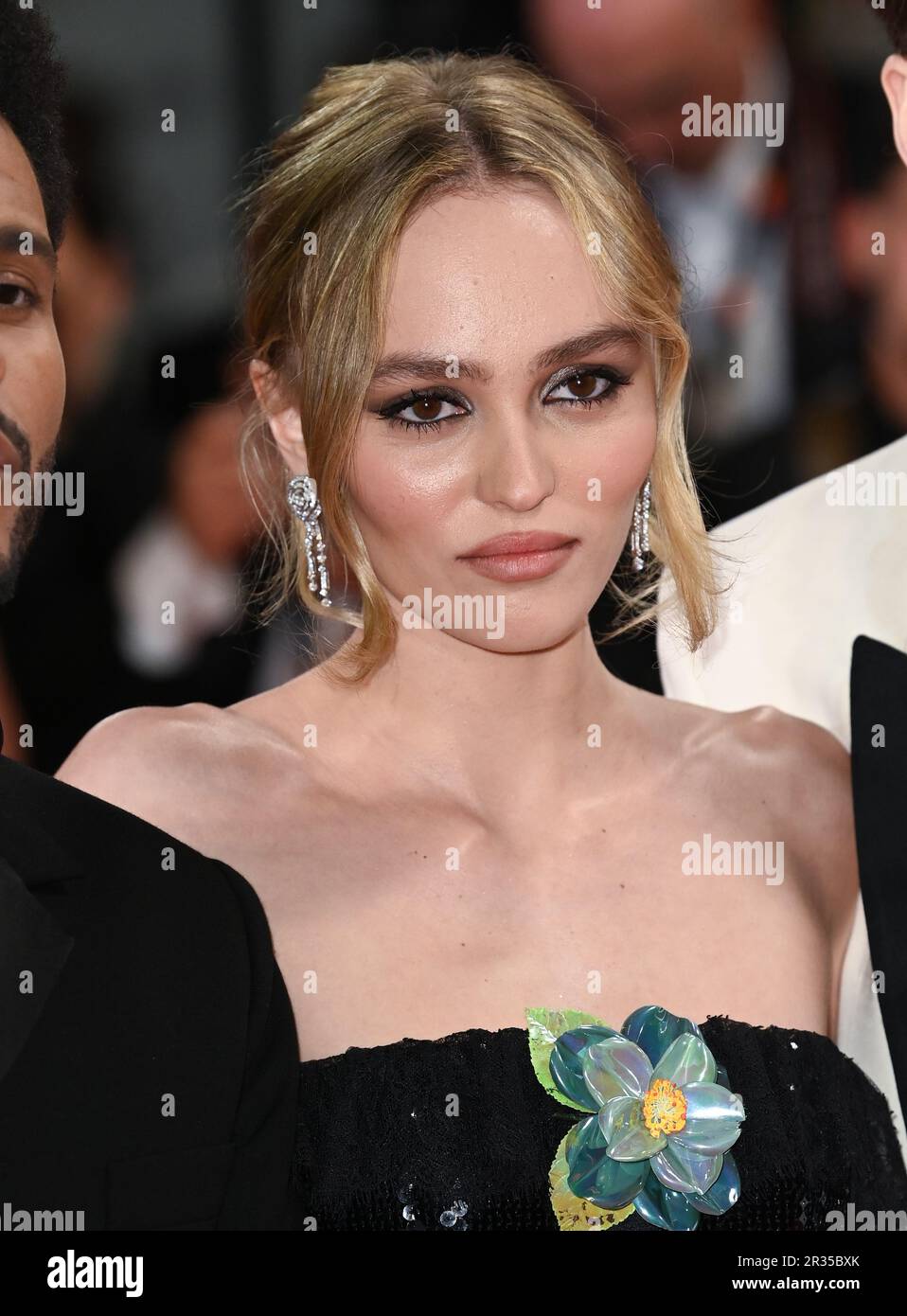 Cannes, France. 22nd May, 2023. Cannes, France. May 22nd, 2023. Lily-Rose Depp arriving at the ...