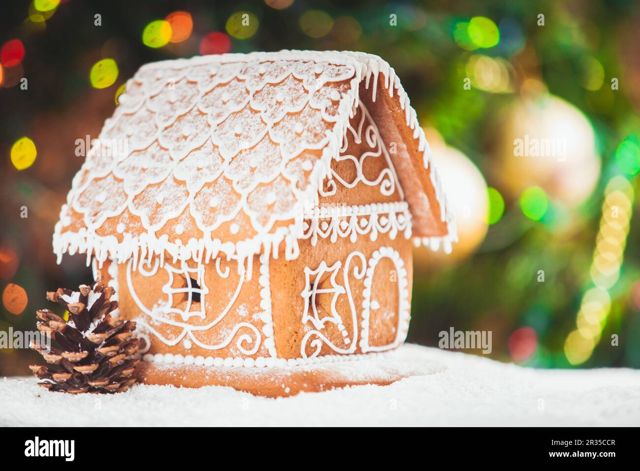 The gingerbread house Stock Photo - Alamy