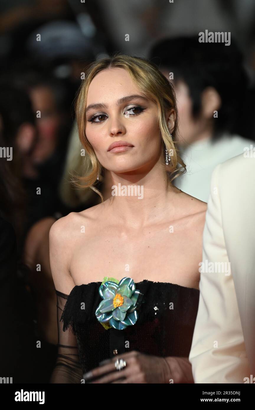 Cannes 2023 lily rose depp hi-res stock photography and images - Alamy
