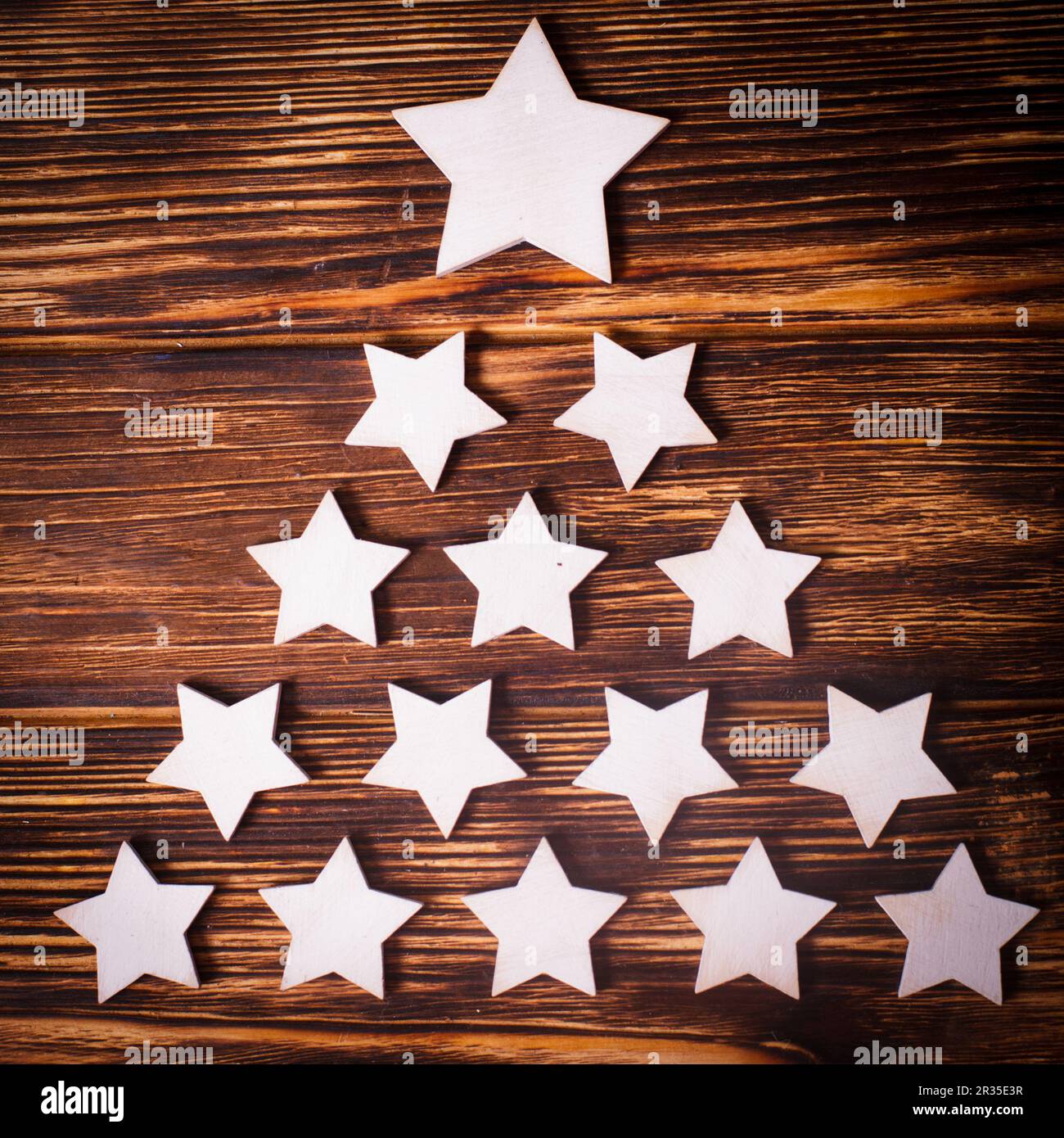 Cristmas tree stars Stock Photo - Alamy