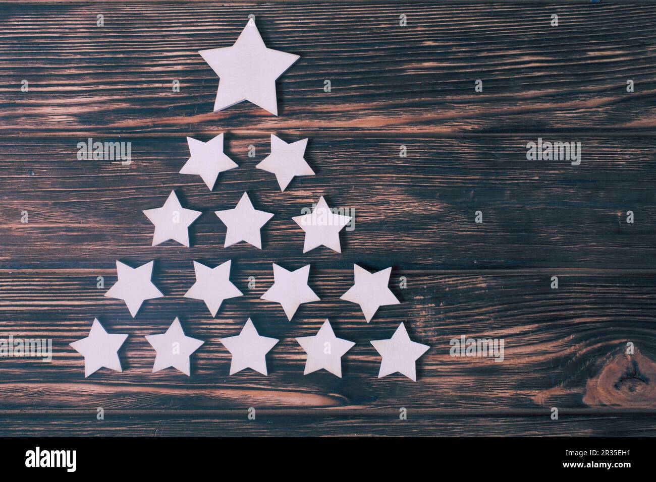 Cristmas tree stars Stock Photo - Alamy
