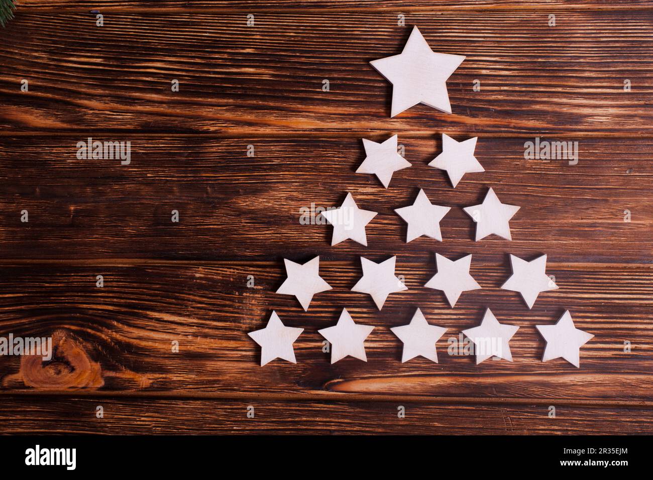 Cristmas tree stars Stock Photo - Alamy
