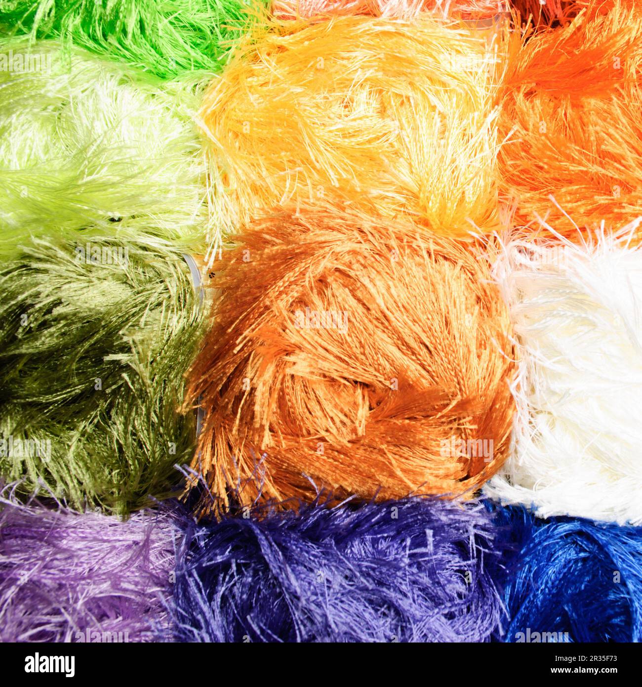 The color threads Stock Photo - Alamy
