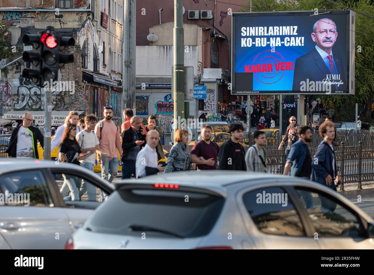 Erdogan advertisement hi-res stock photography and images - Alamy