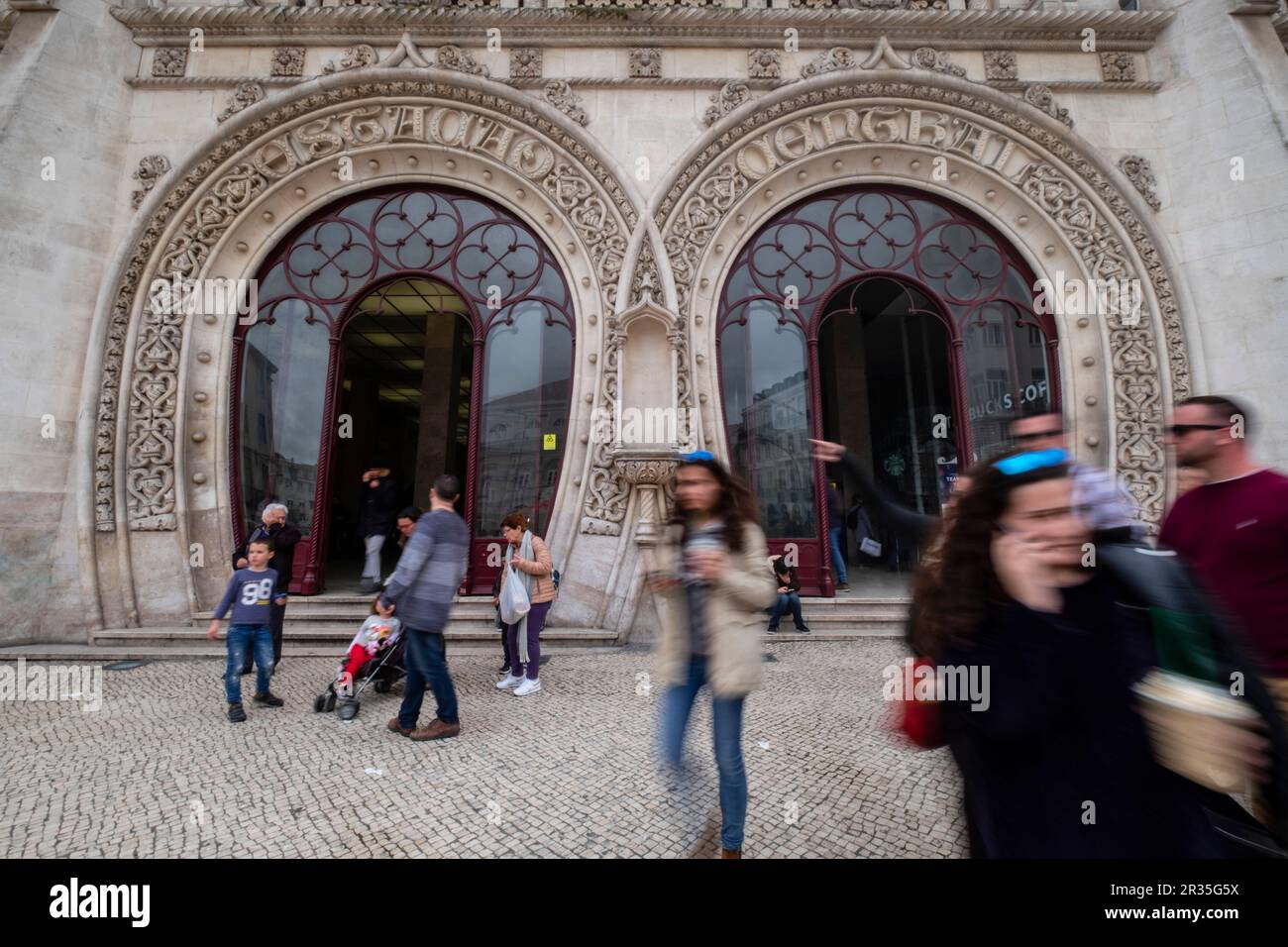 estación de tren de Rossio, Estação Ferroviária do Rossio, Lisboa ...
