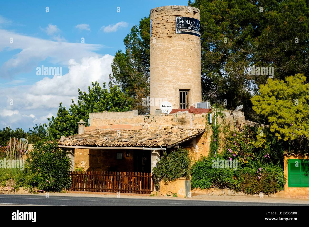 Molino de Can Nofre, Llucmajor, Mallorca, balearic islands, Spain Stock ...