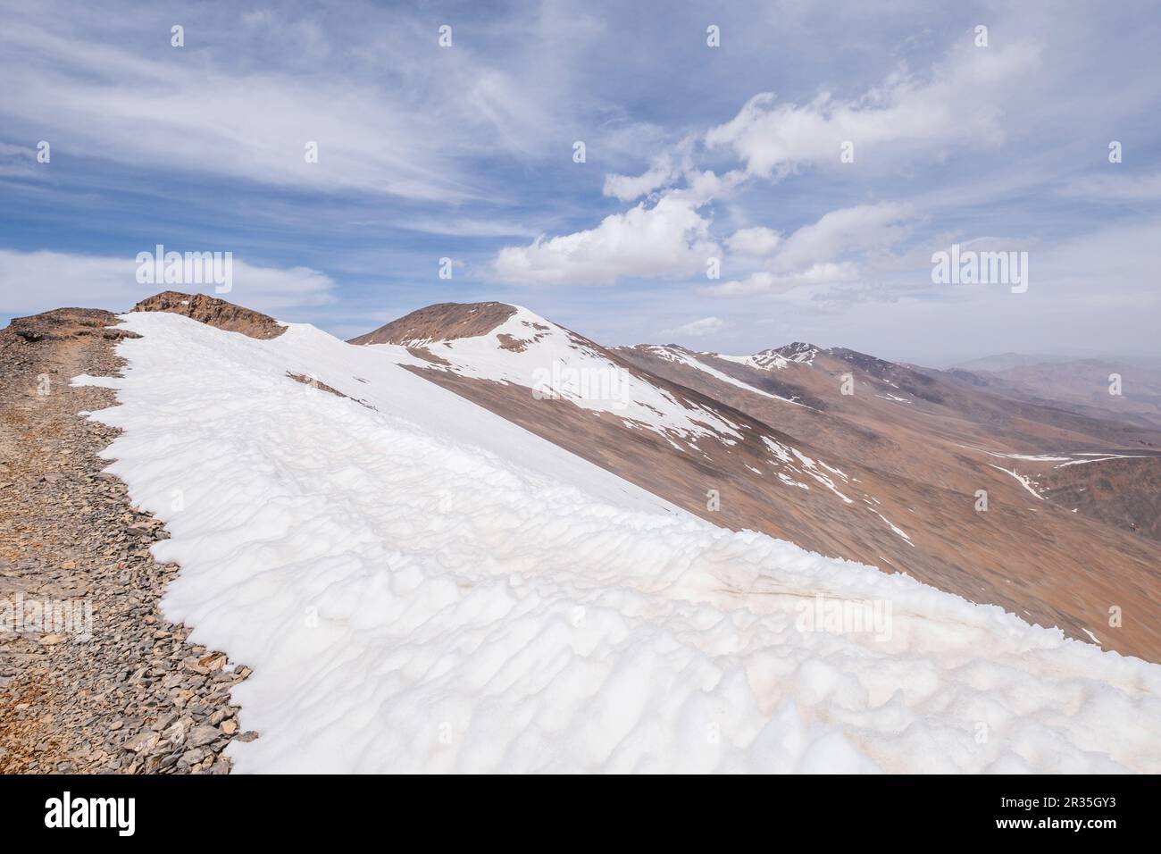 Ighil M'Goun, 4,071 meters, Atlas mountain range, morocco, africa Stock ...