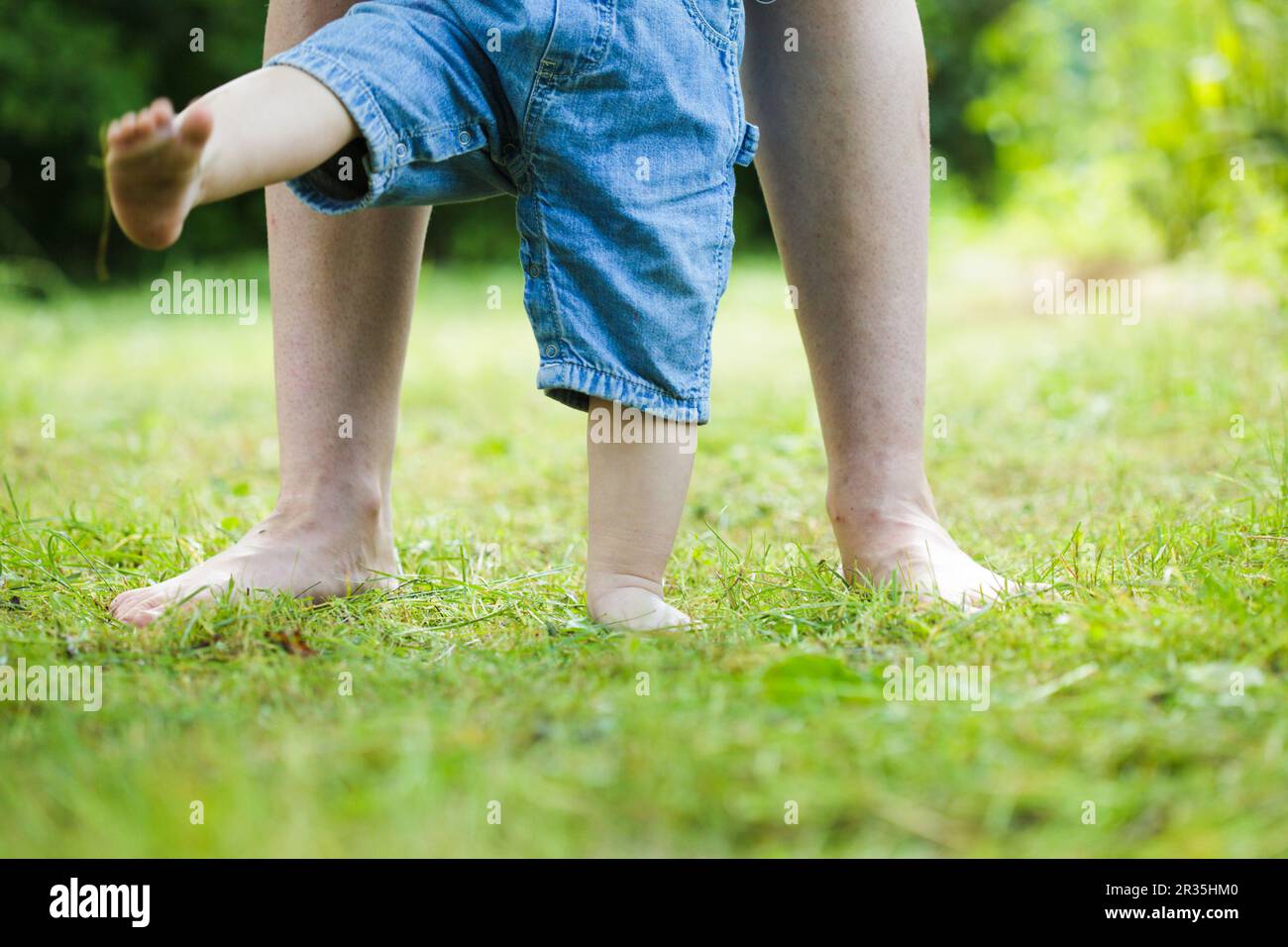 The First steps Stock Photo - Alamy