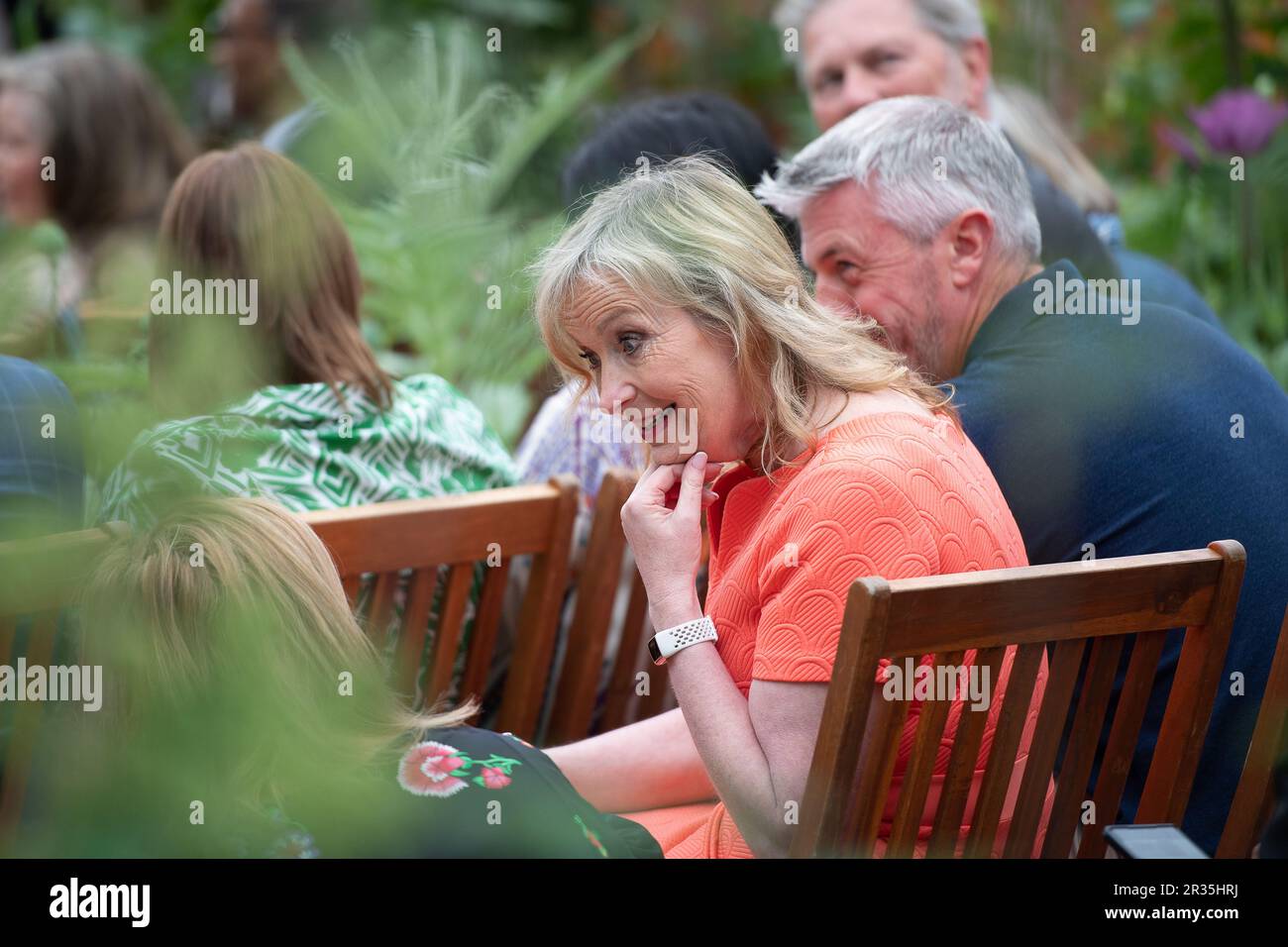 Chelsea, London, UK. 22nd May, 2023. BBC Weather presenter Carol ...
