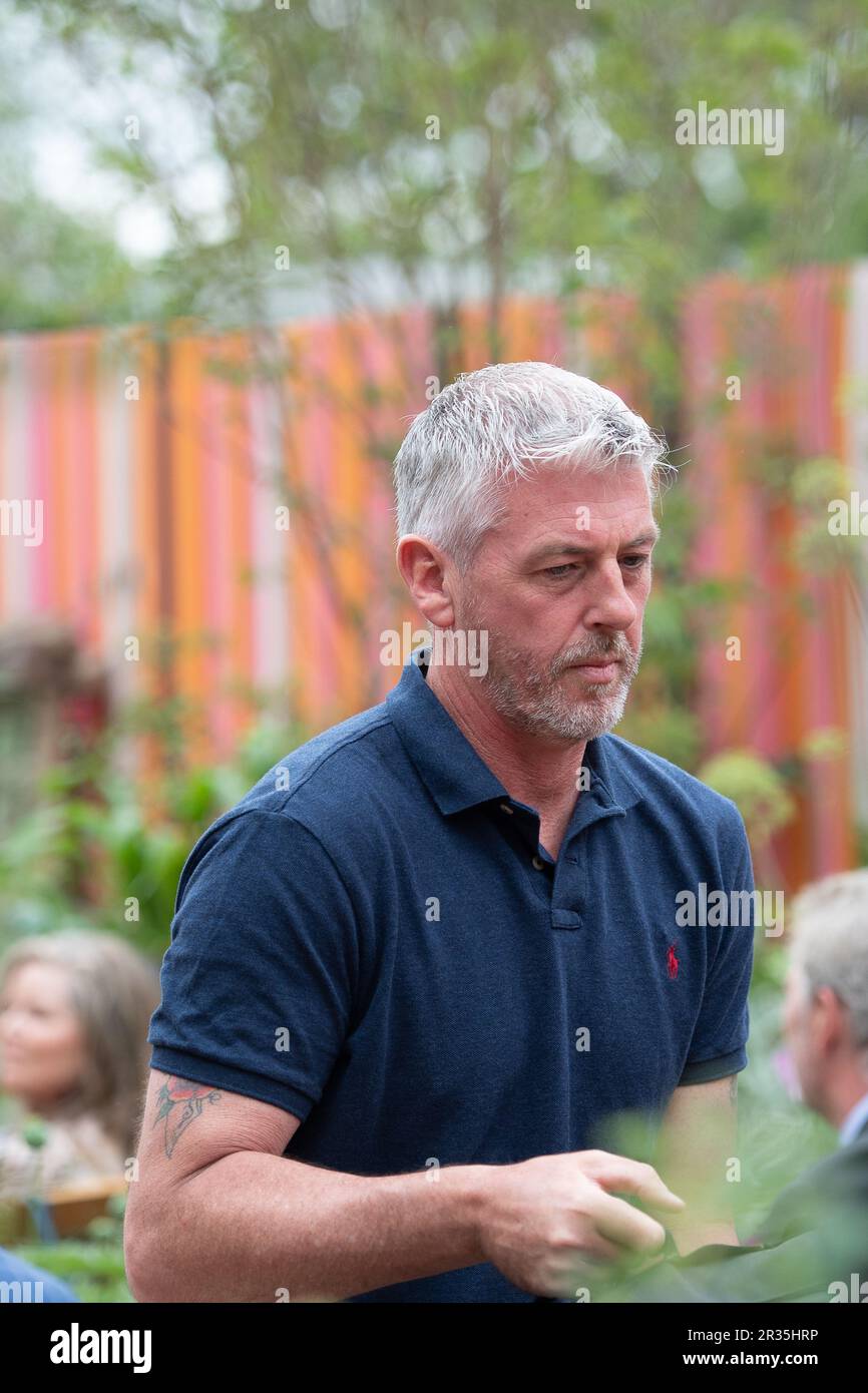 Chelsea, London, UK. 22nd May, 2023. Steve Randall fiance of BBC ...