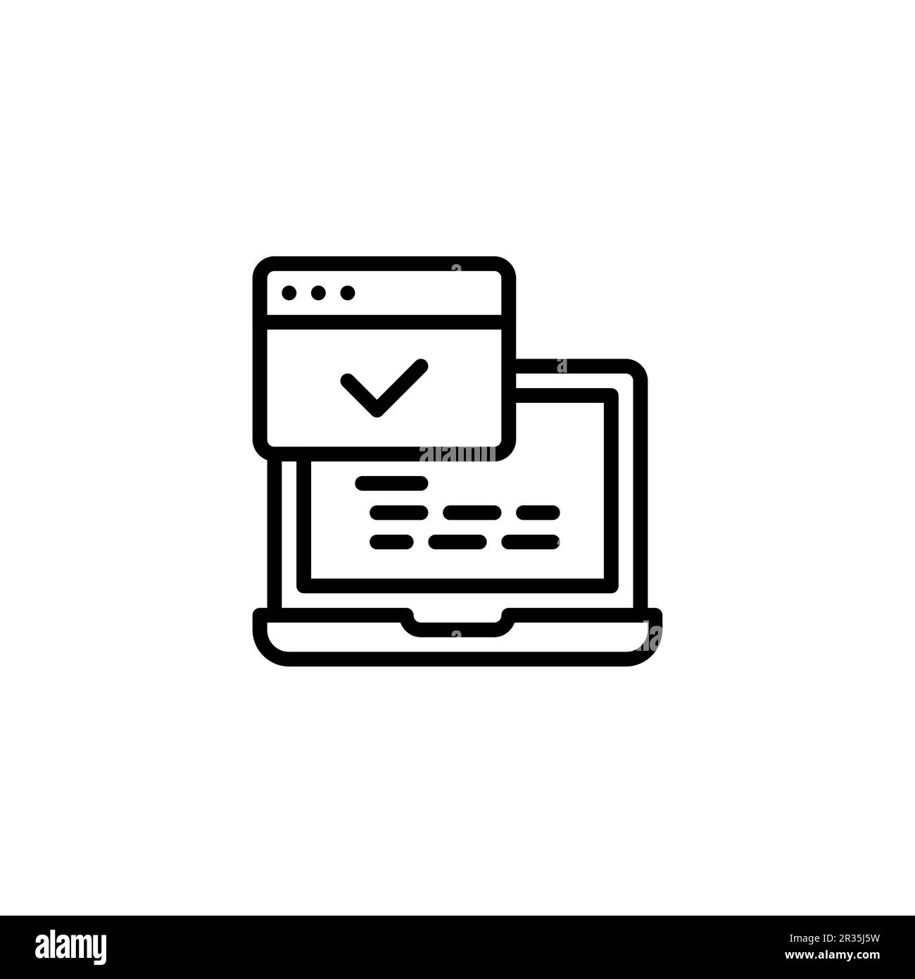Coding Frontend Laptop Frontend Development Solutions For Your Laptop Stock Vector Image And Art