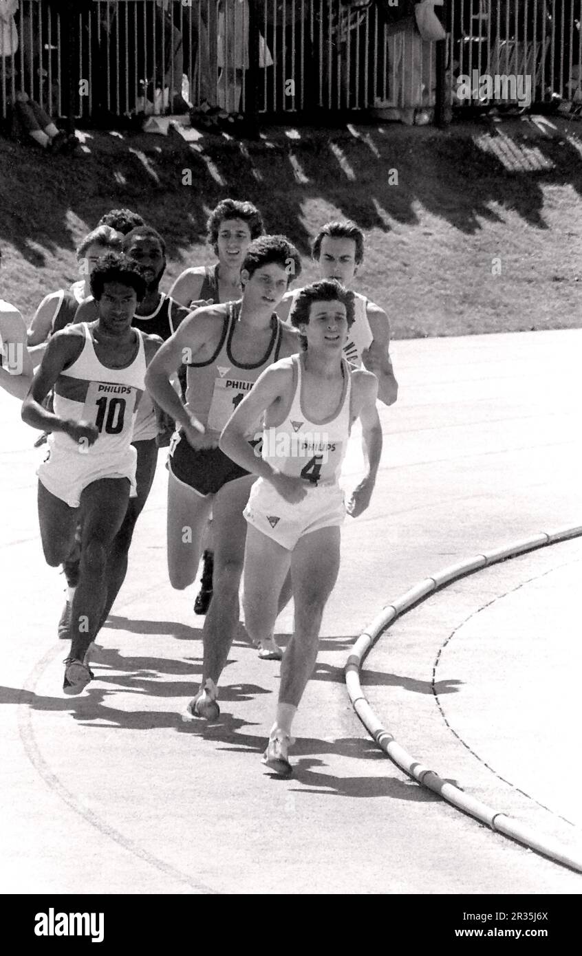 Seb coe running hi-res stock photography and images - Alamy