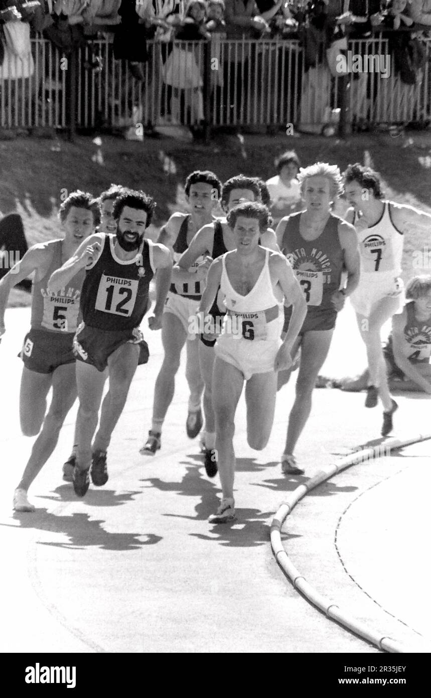 Brendon Foster in the lead at the Gateshead Phillips Games at the ...