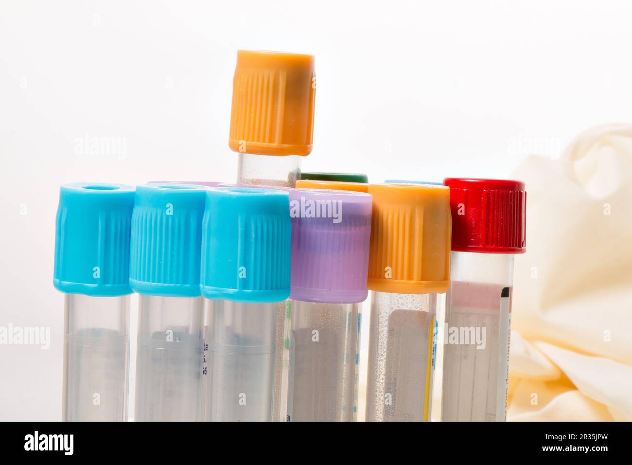 Blood test tube Stock Photo - Alamy