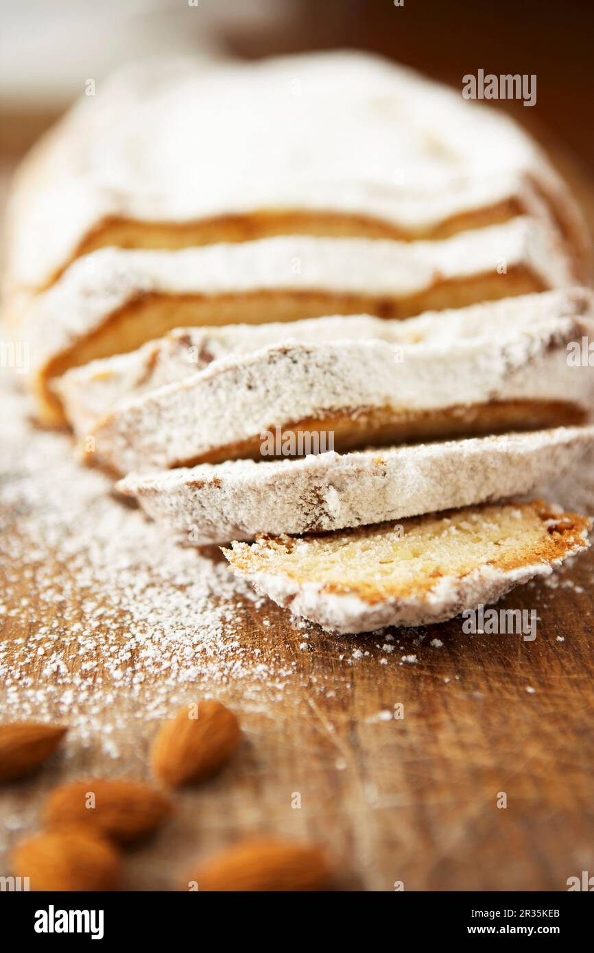 Almond stollen hi-res stock photography and images - Alamy
