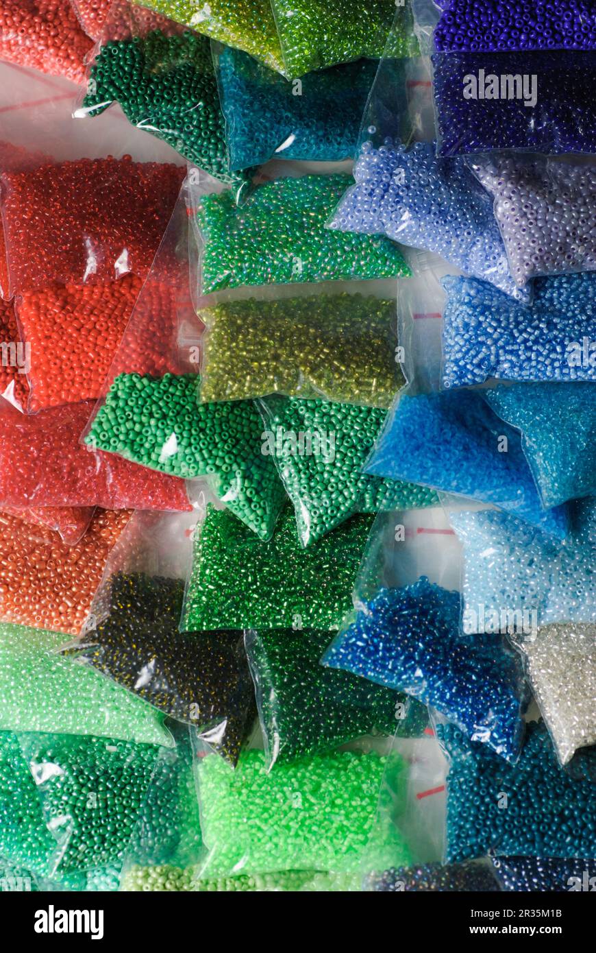 Colorfull glass beads Stock Photo - Alamy