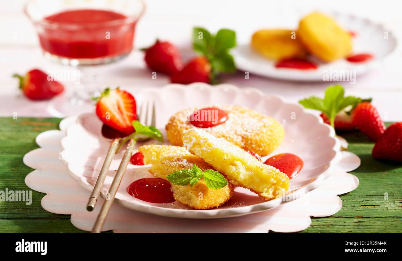 Quark potato cakes hi-res stock photography and images - Alamy