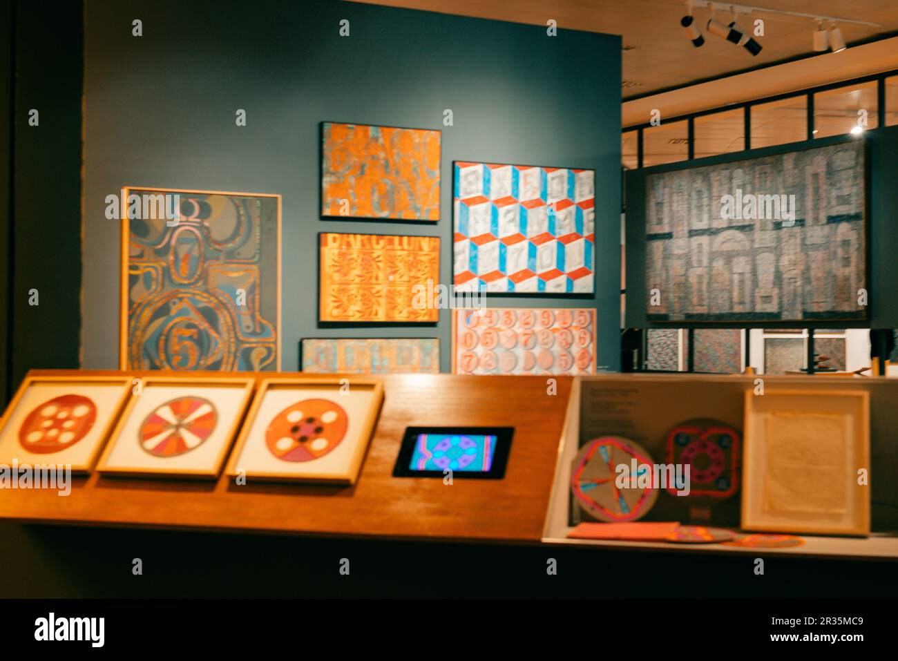 Mexico City - may 2023 inside in Museum of Modern Art inside the Chapultepec forest. High ...