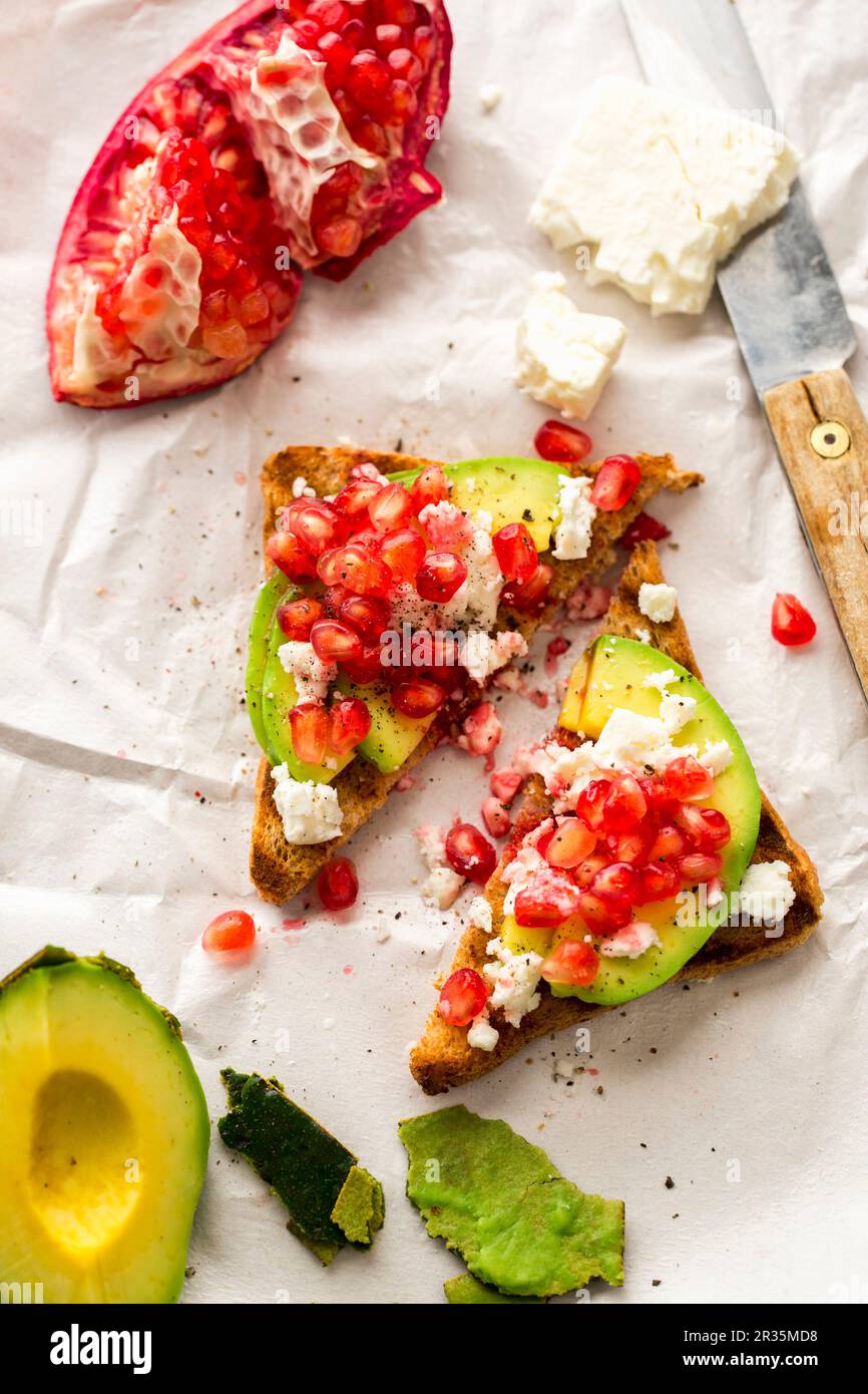 Wholemeal bread triangle cheese hi-res stock photography and images - Alamy