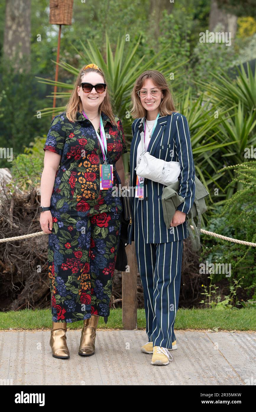 Chelsea, London, UK. 22nd May, 2023. Guests enjoying the RHS Chelsea ...