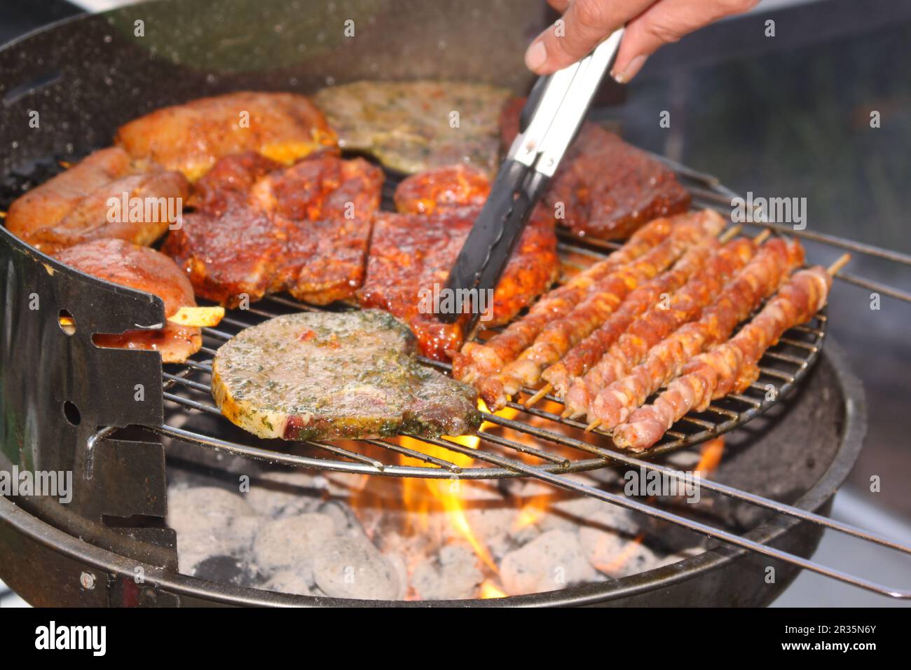Have a barbecue Stock Photo - Alamy
