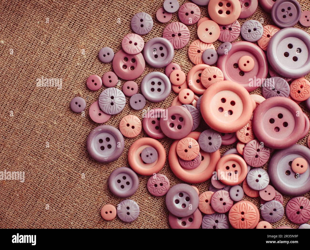 Collection of buttons Stock Photo - Alamy