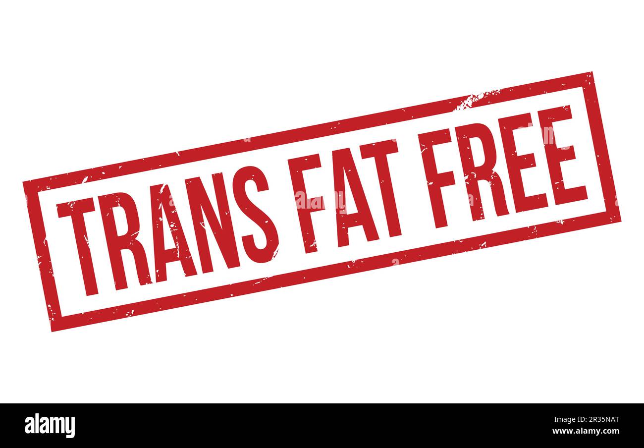 Trans fat free rubber stamp hi-res stock photography and images - Alamy