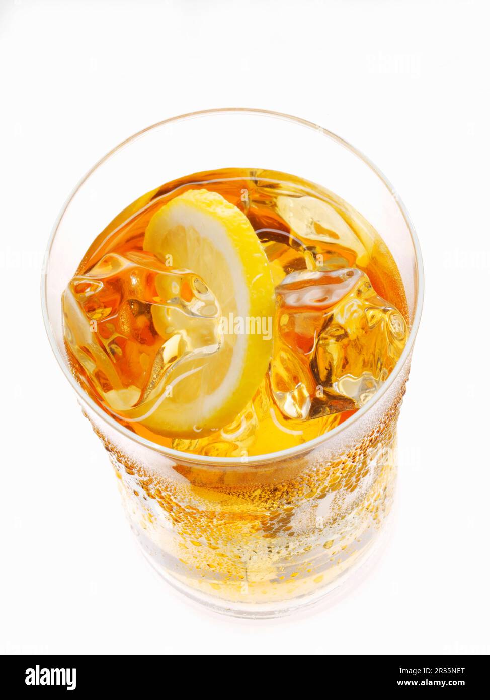 Overhead shot lemon tea hi-res stock photography and images - Alamy