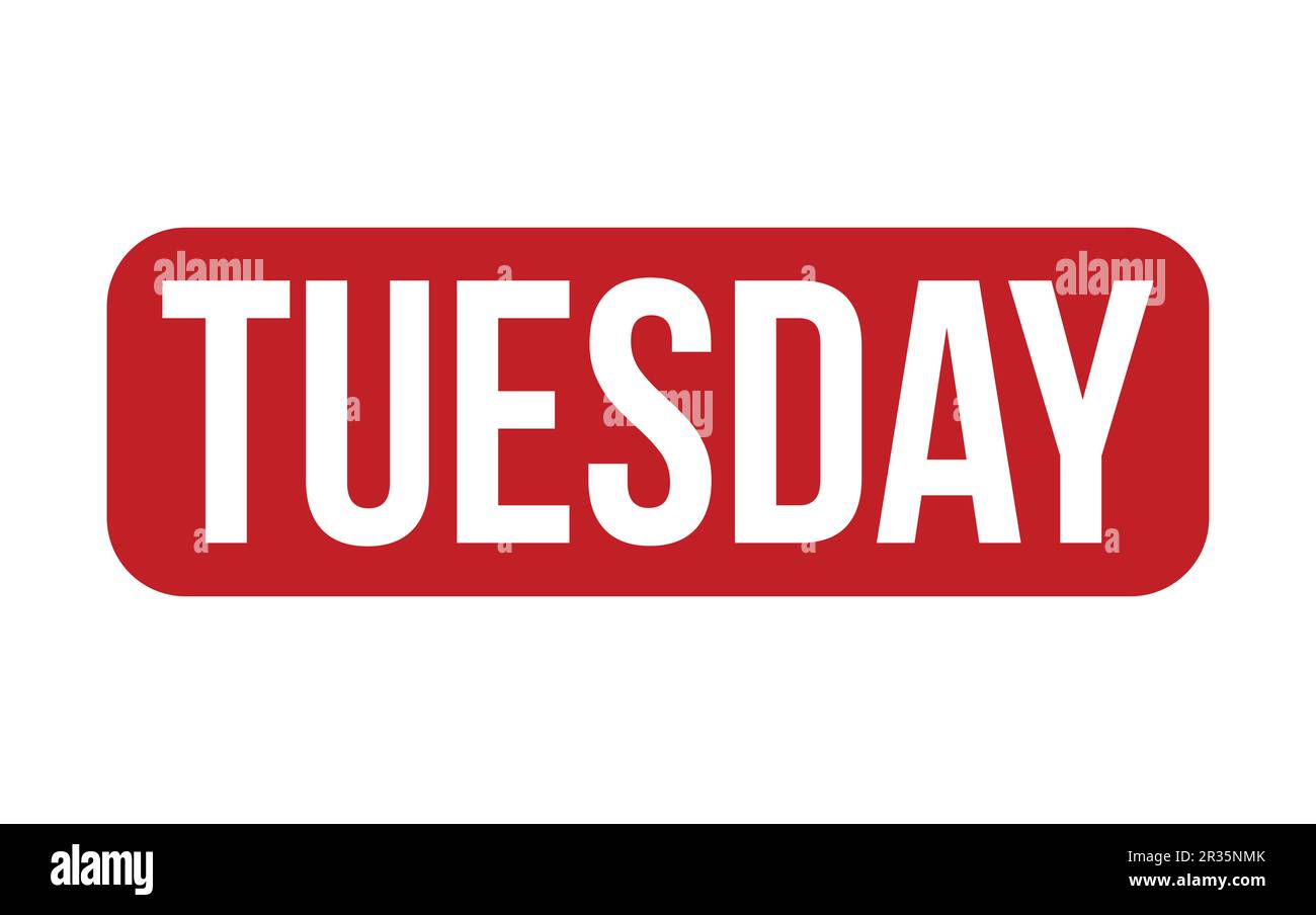 Tuesday Rubber Stamp Seal Vector Stock Vector Image & Art - Alamy