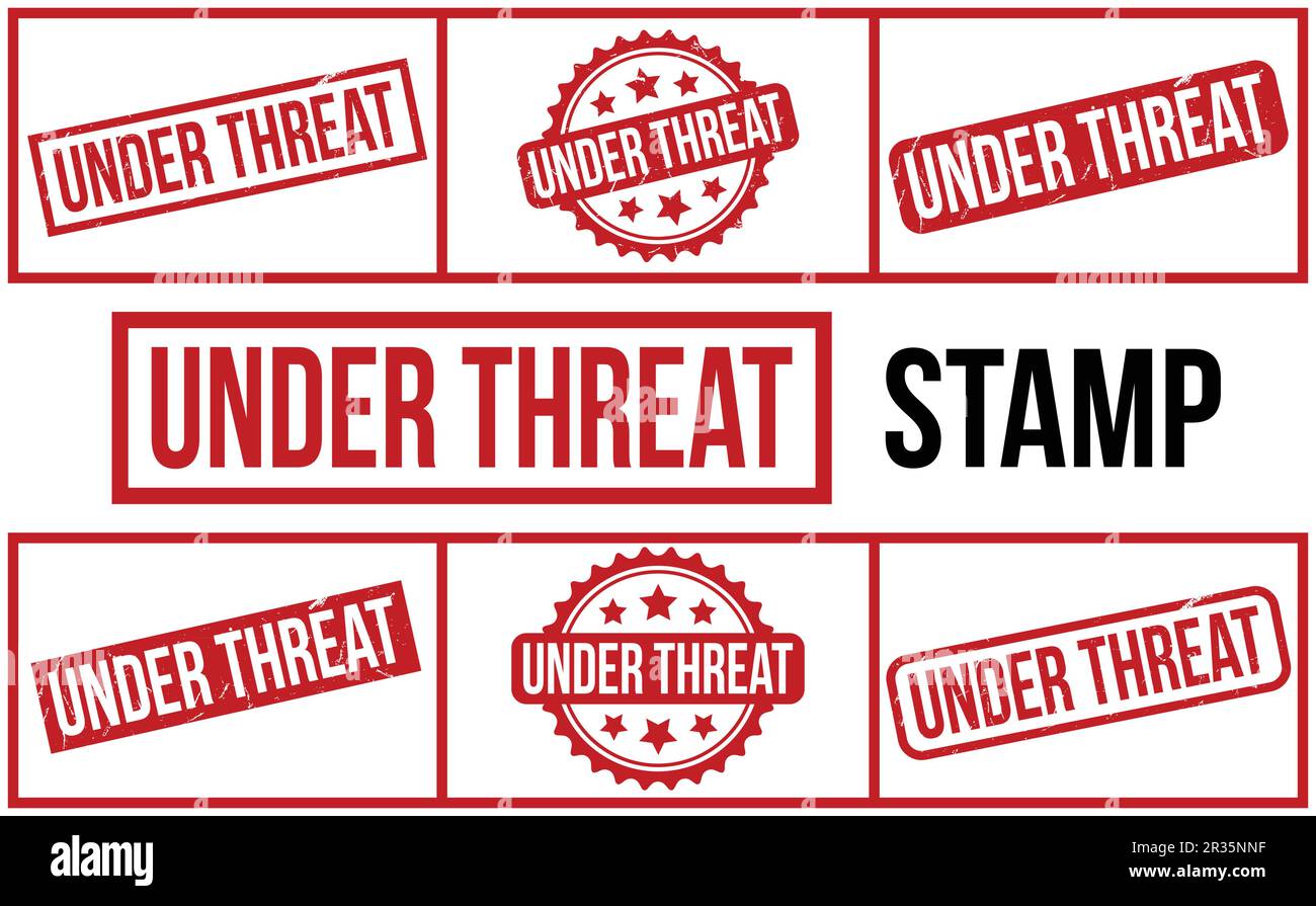 Under threat seal hi-res stock photography and images - Alamy
