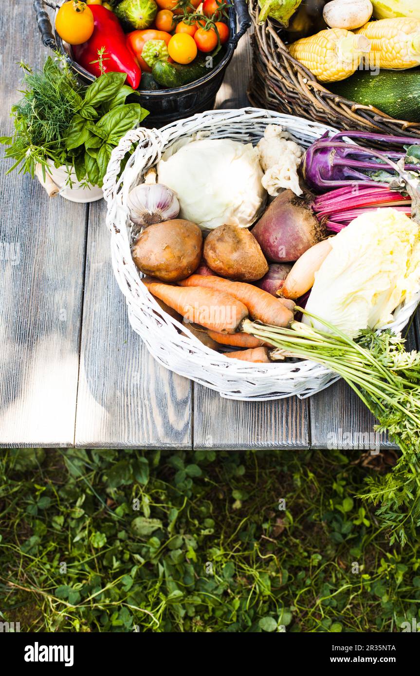 Crop of vegetables Stock Photo - Alamy