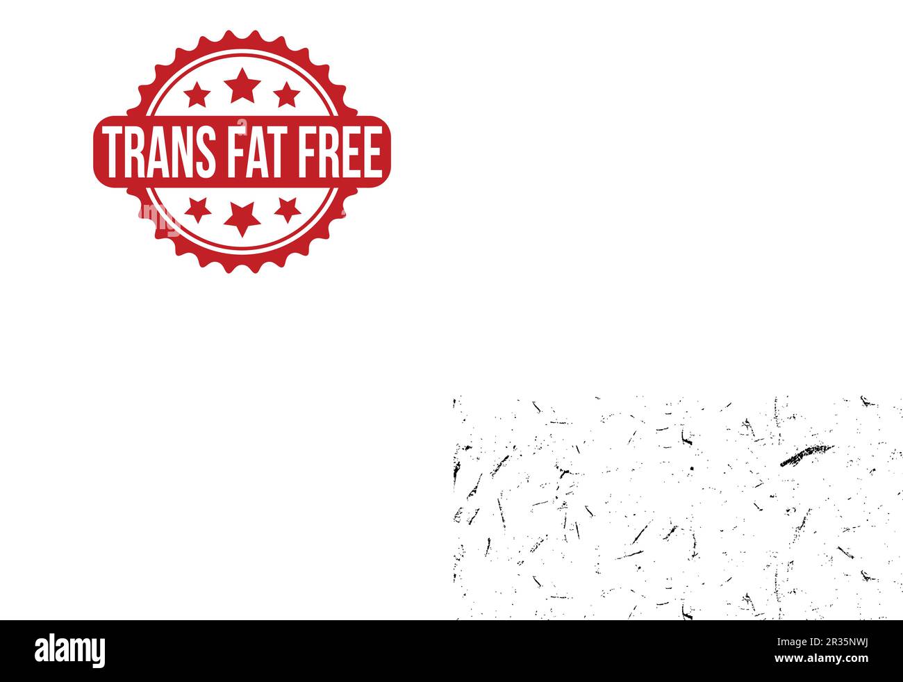 Trans fat free rubber stamp hi-res stock photography and images - Alamy