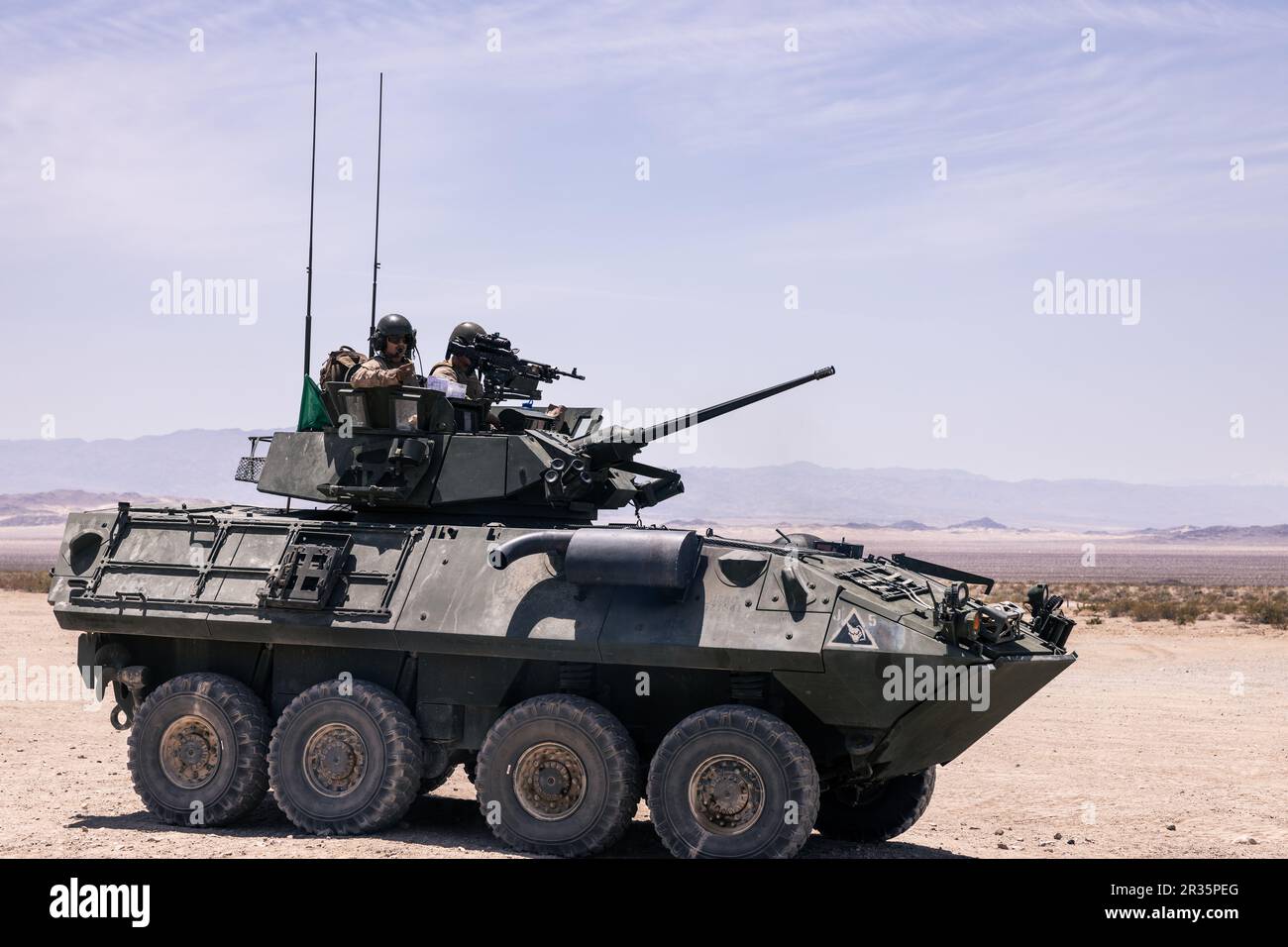U.S. Marines with 1st Light Armored Reconnaissance Battalion, 1st ...