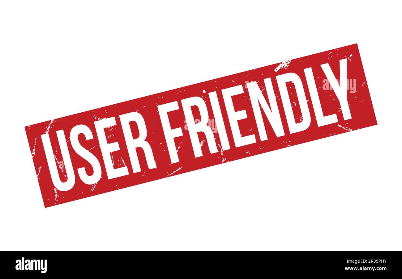 User Friendly Rubber Stamp Seal Vector Stock Vector Image & Art - Alamy