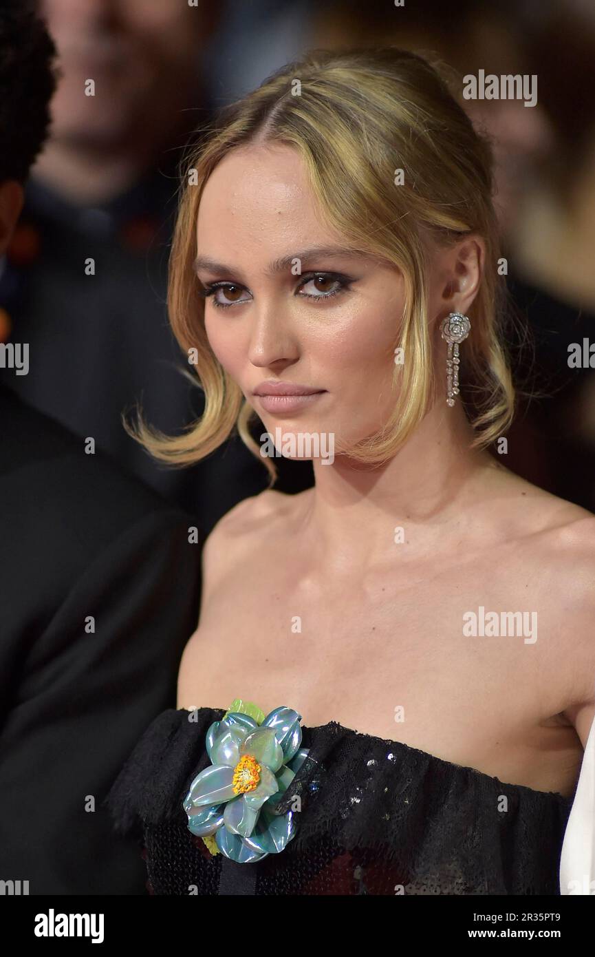 Cannes, France. 22nd May, 2023. CANNES, FRANCE - MAY 22: Lily-Rose Depp attend the "The Idol ...