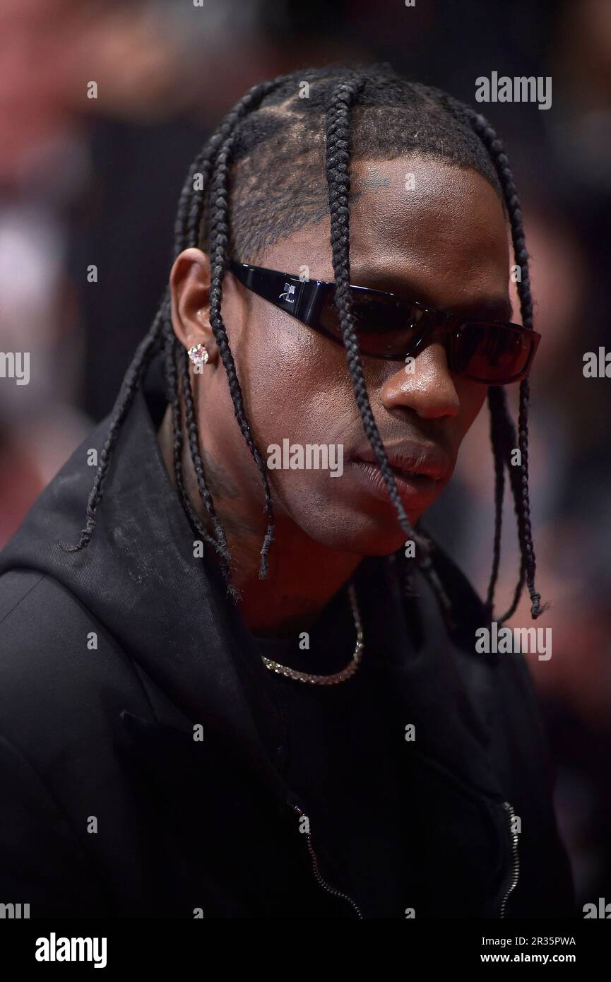 Cannes, France. 22nd May, 2023. CANNES, FRANCE - MAY 22: Travis Scott ...