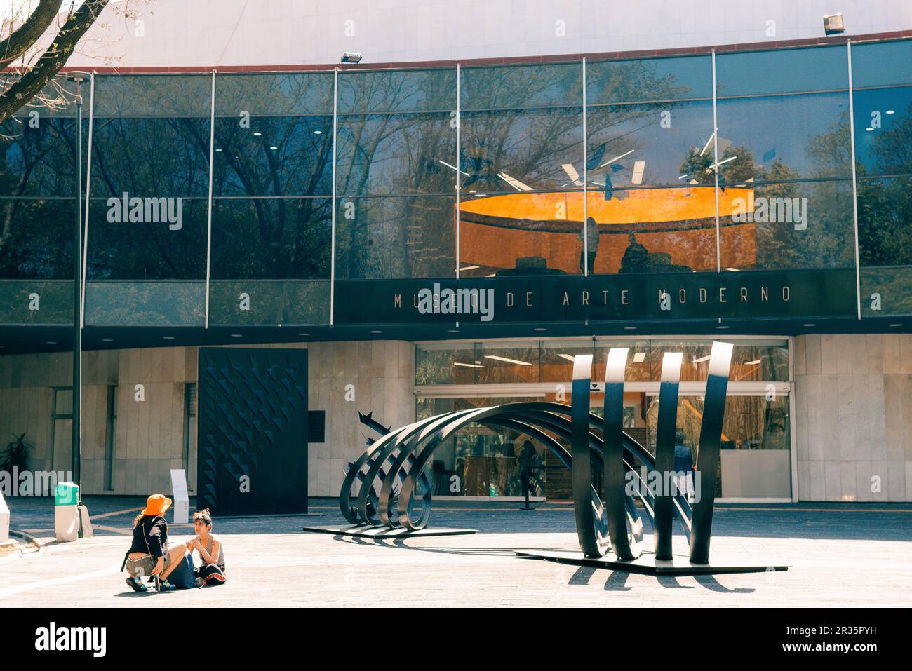 Mexico City - may 2023 Museum of Modern Art inside the Chapultepec ...