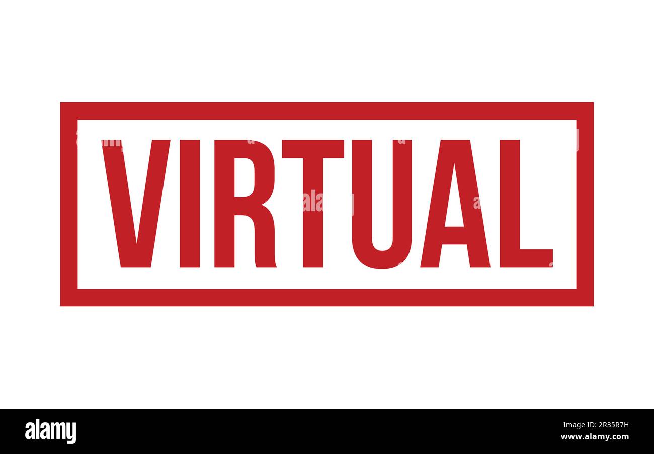 Red Virtual Rubber Stamp Seal Vector Stock Vector Image & Art - Alamy