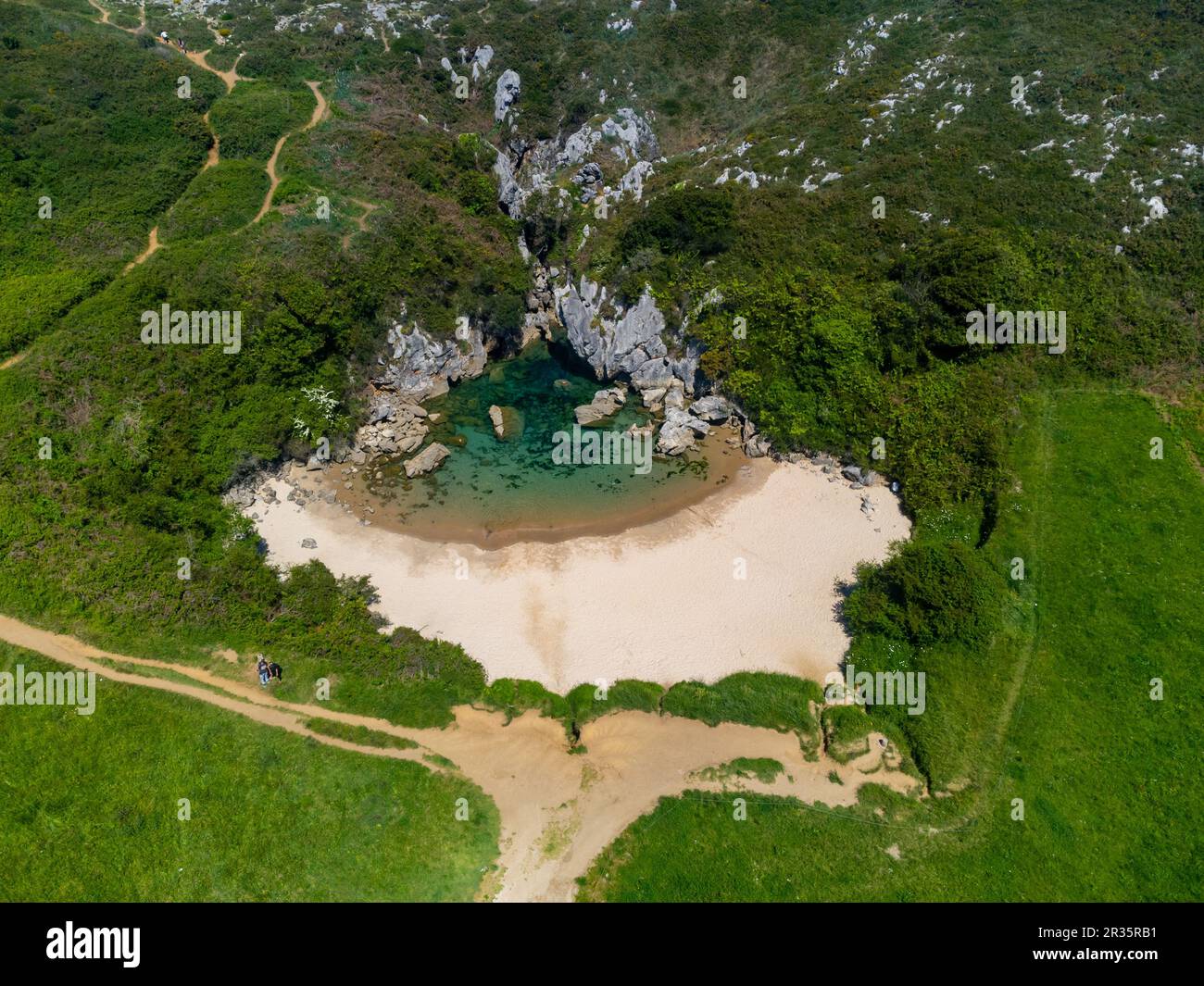 Playa de gulpiyuri hi-res stock photography and images - Alamy