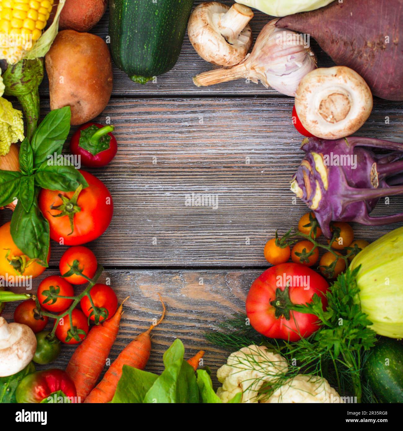Group various green vegetables hi-res stock photography and images - Alamy