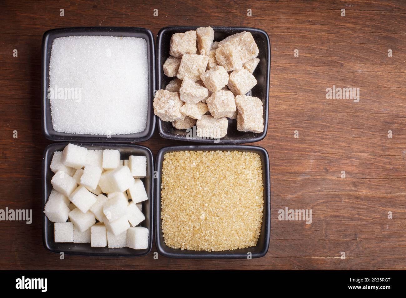 The sugar types Stock Photo - Alamy