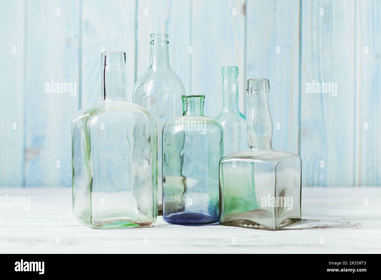 Retro bottles hi-res stock photography and images - Alamy