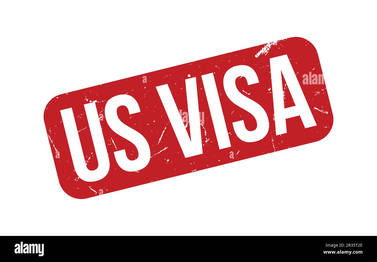 Us visa rubber stamp hi-res stock photography and images - Alamy