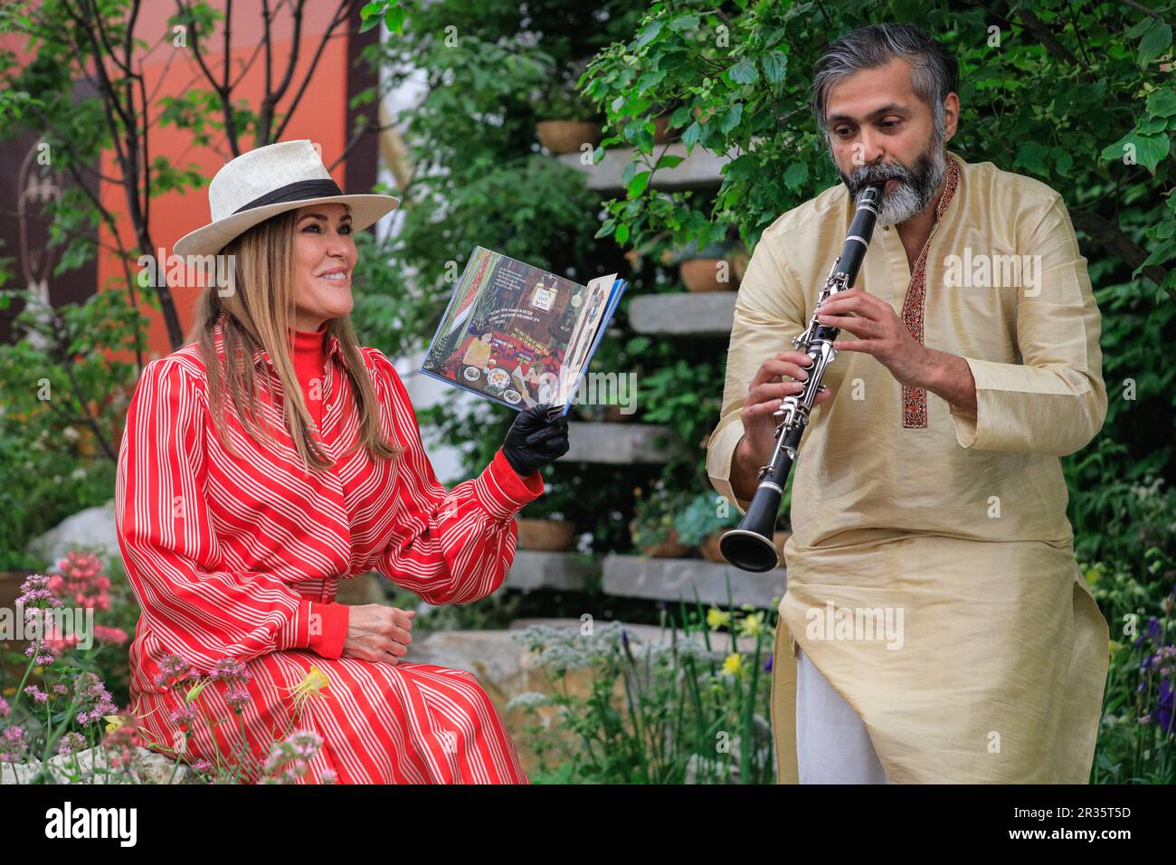 London, UK. 22nd May, 2023. Cerys Matthews is joined by award-winning ...