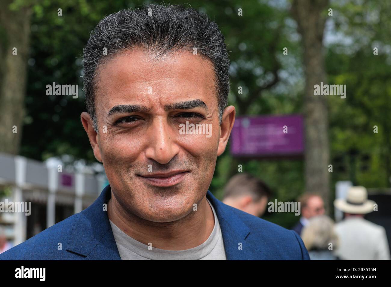 London, UK. 22nd May, 2023. Adil Ray. Press day at the annual RHS ...