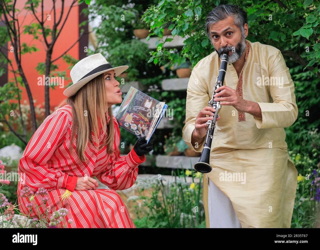 London, UK. 22nd May, 2023. Cerys Matthews is joined by award-winning ...